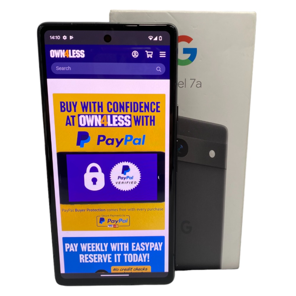 Pre-owned Google Pixel 7a 128GB Charcoal Grey, Unlocked - Own4Less